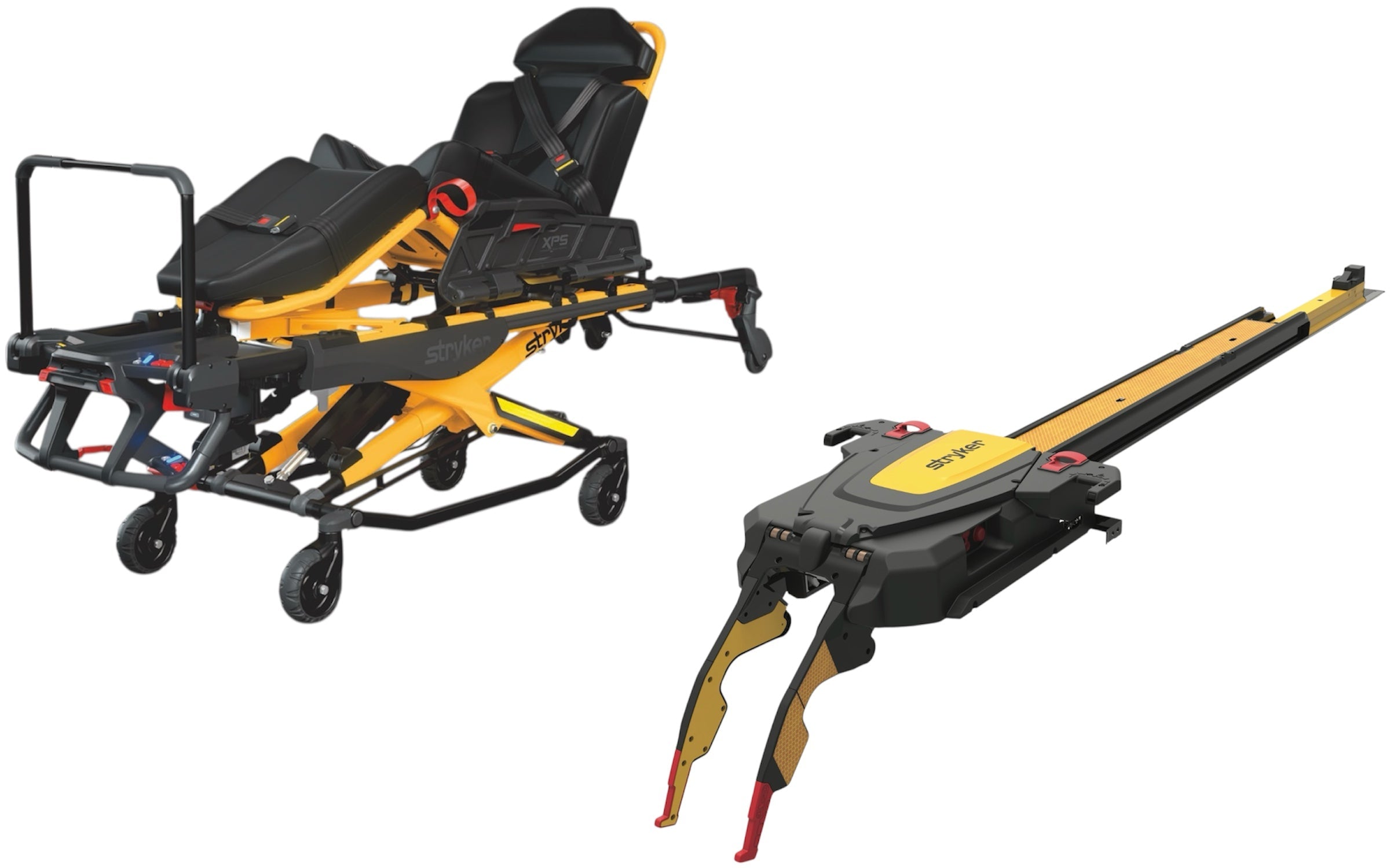 Stryker Power-PRO 2 (6507) Powered Ambulance Cot + Power-LOAD System